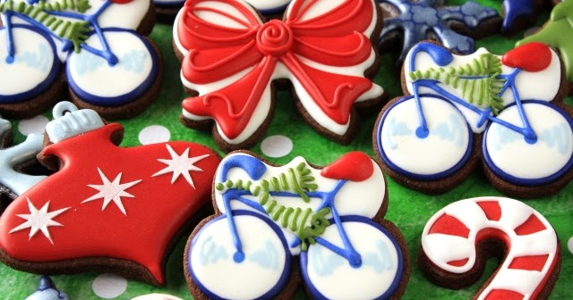 How to Make Decorated Bicycle Cookies