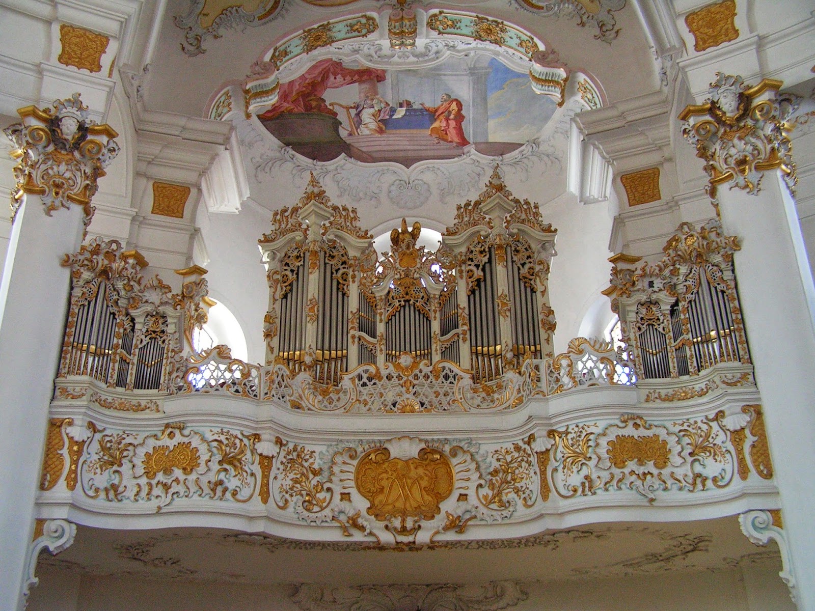 BAROQUE et ROCOCO.: L'église WIES en BAVIERE : un bijou rococo en ...