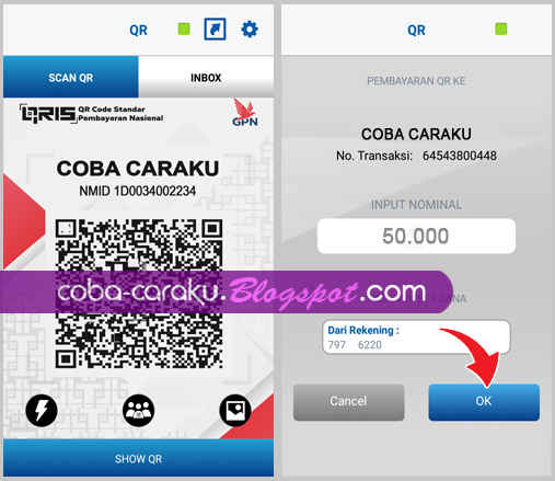 Cara Scan Pembayaran QRIS dari BCA mobile | Coba Caraku
