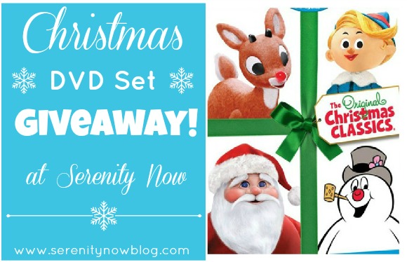 Serenity Now: Holiday Movie Night and Classic Christmas DVD set Giveaway!
