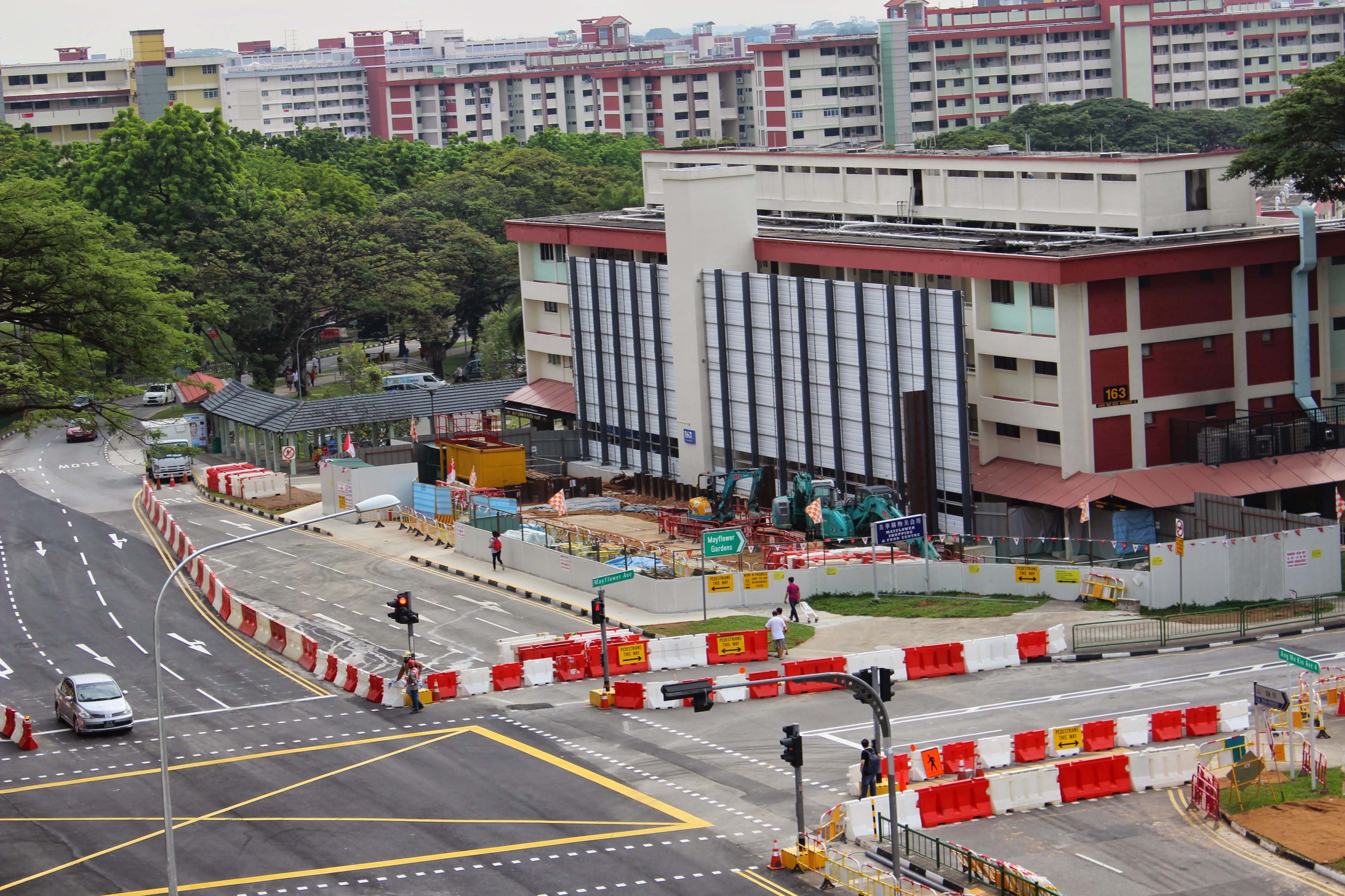 Thomson Line Construction: Piling at Mayflower