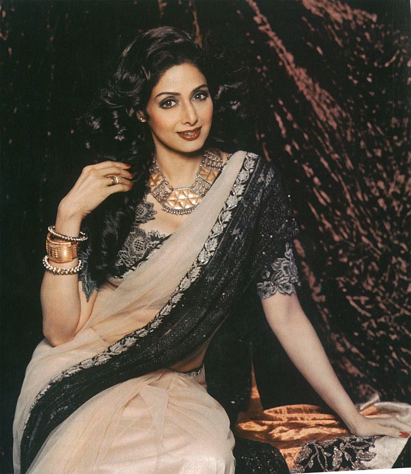 Sridevi: Sridevi and her stunning saree collection: On and off screen ...