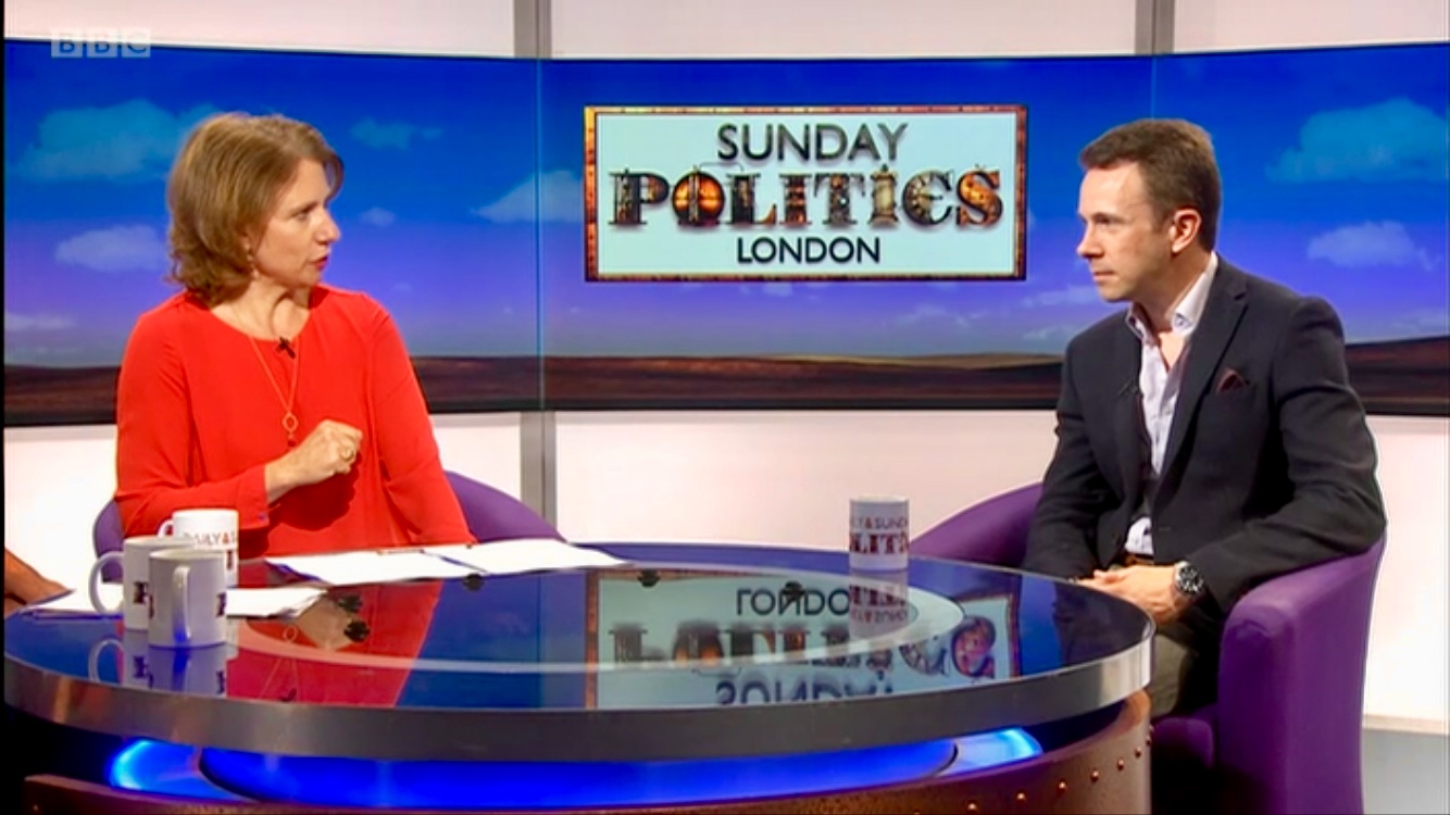 Dr Tim Oliver: BBC Sunday Politics