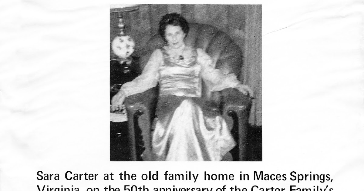 Glenn's Country Music Cabinet: Sara Carter ~ An Interview With Sara ...