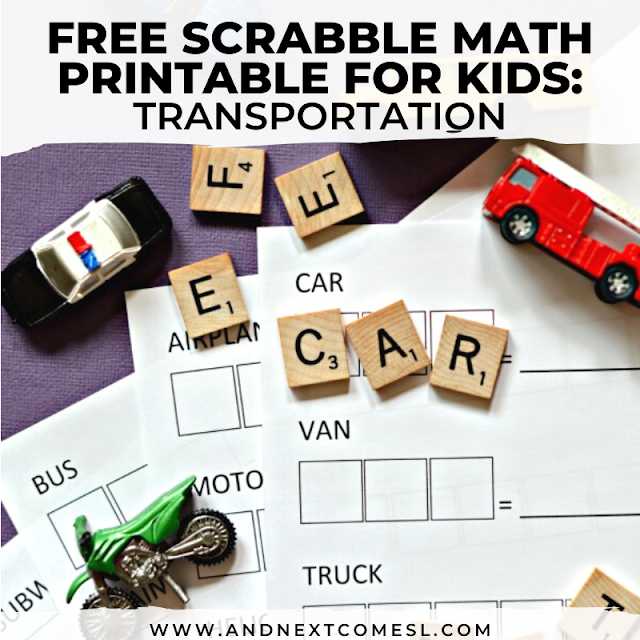 Printable Scrabble Math Worksheets for Kids | And Next Comes L ...