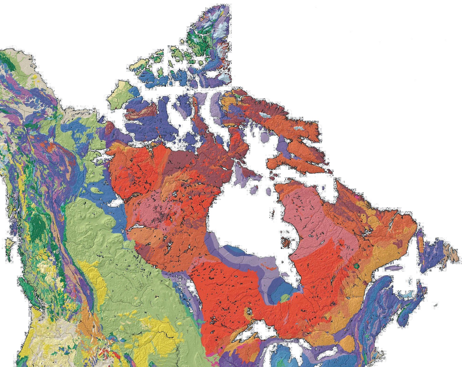 Canadian Studies 1100A University of Ottawa Fall 2013: Geologic Map of ...