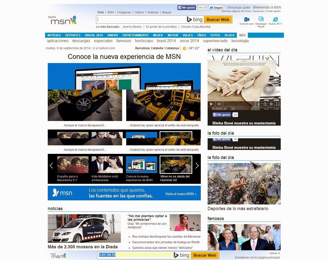 MSN renueva su imágen - El futuro de la marmota