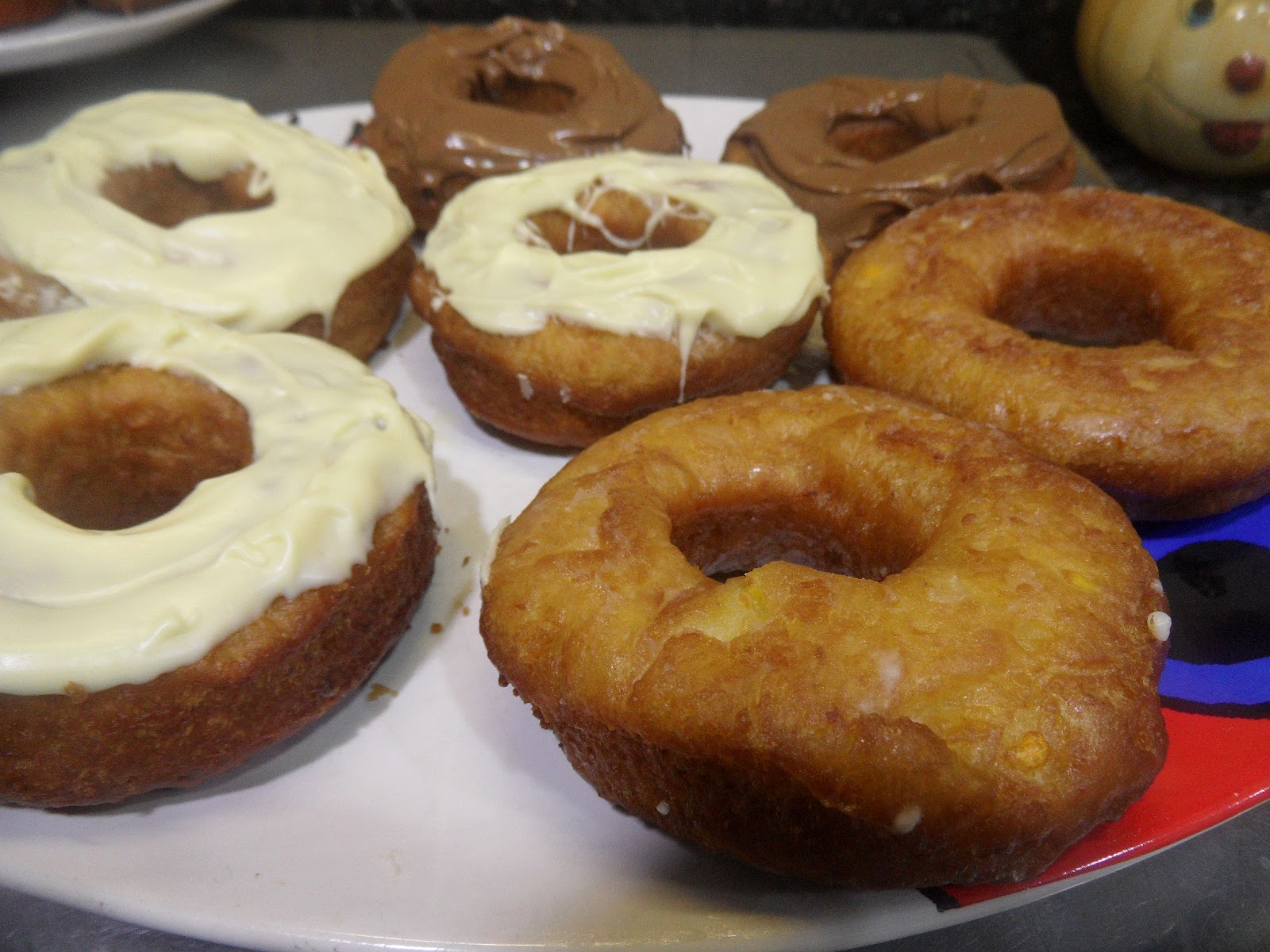 Cocina 3 Generaciones: DONUTS, DE AZÚCAR Y DE CHOCOLATE