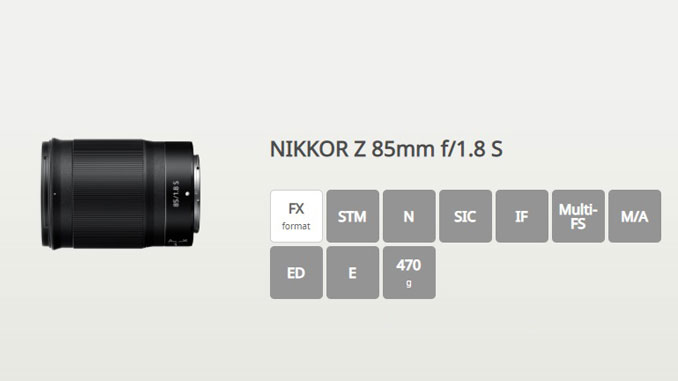 NIKKOR NIKKOR Z 85mm f/1.8 S - Nikon Mirrorless Lens - 13techvalley