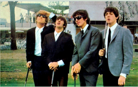 The Beatles on the Golf Course
