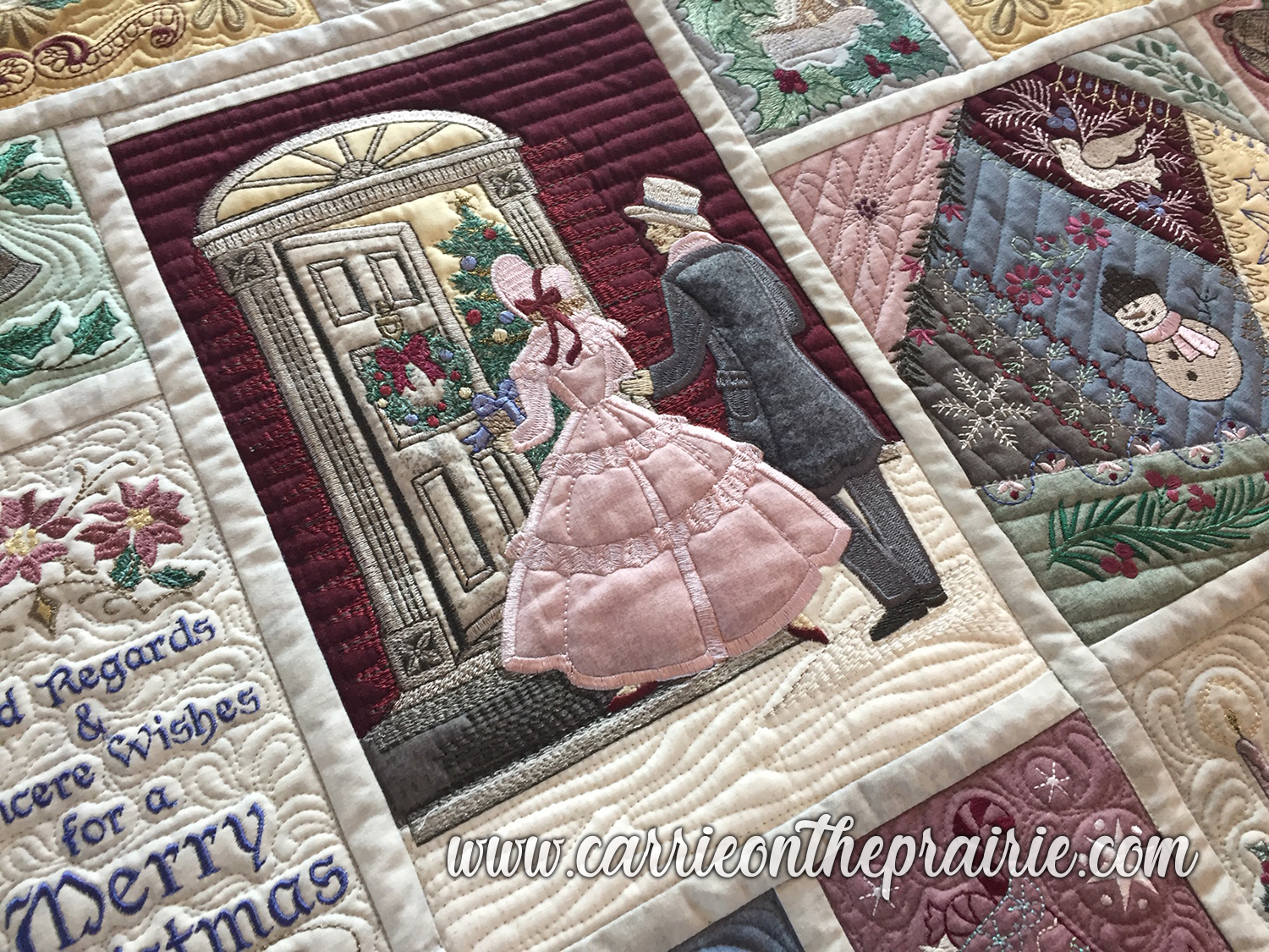 Carrie On The Prairie: RQS Victorian Christmas Quilt