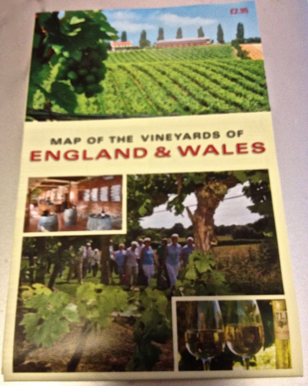 Travel with Angela Lansbury: Map of the Vineyards of England and Wales