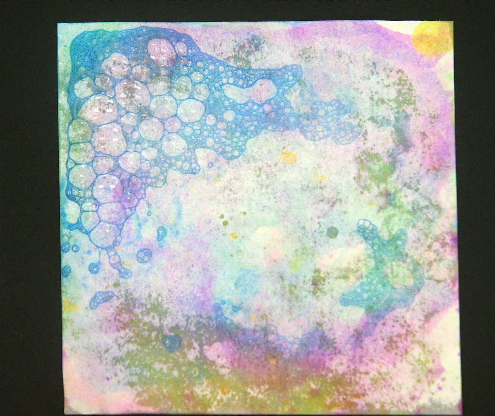 Splish Splash Splatter: Bubble Painting