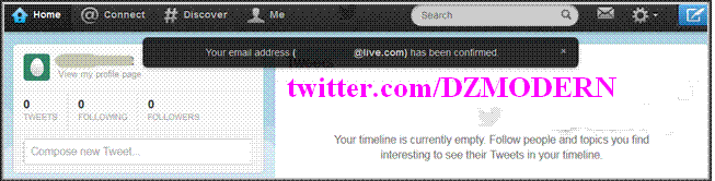شرح طريقة انشاء حساب تويتر جديد open twitter new account