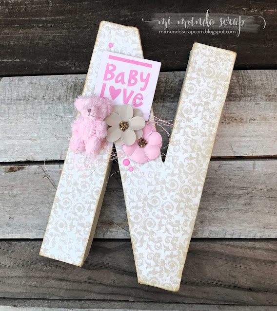 LETRA "BABY LOVE" - MI MUNDO SCRAP