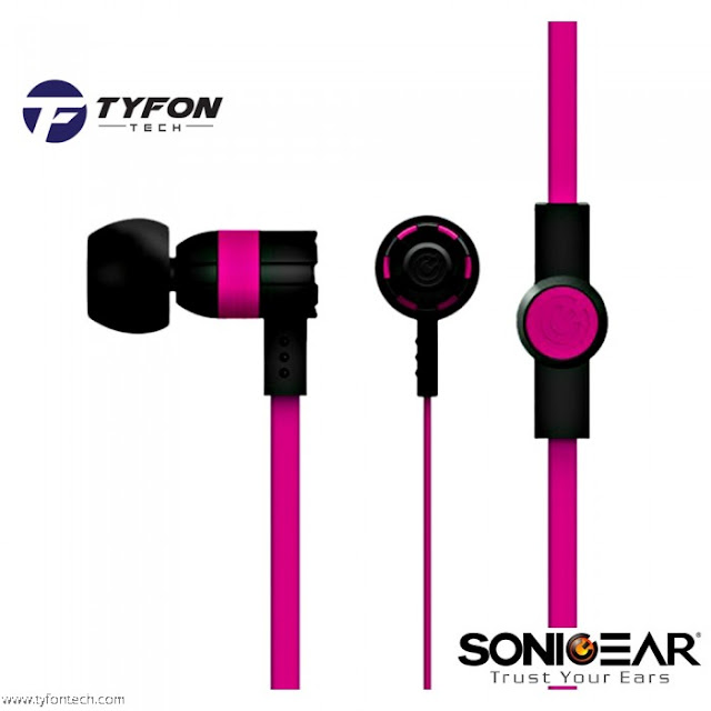 SONICGEAR SPARK PLUG TURBO IN-EAR WITH MIC