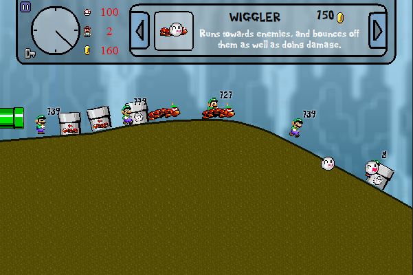 Super Mario Defence - Introspective World