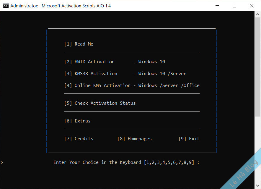 Activation Win 7,8,8.1,10,11 và Office