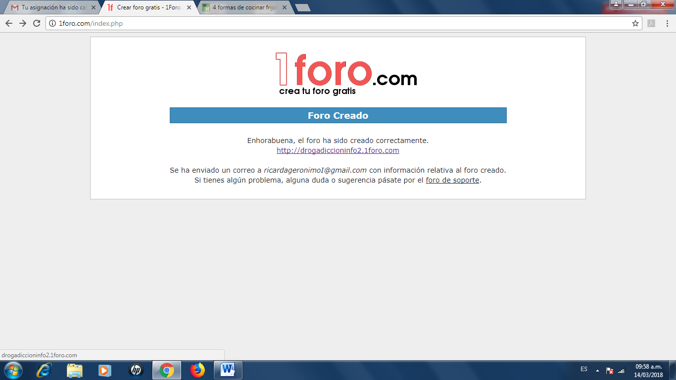 INSTRUCTIVOS FOROS VIRTUALES
