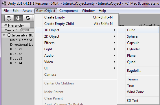 Tutorial Unity 3D: Membuat Game Labirin Sederhana menggunakan Translate dan Raycast