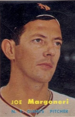 Former Italian/ American New York Giant: Joe Margoneri (1956-1957)