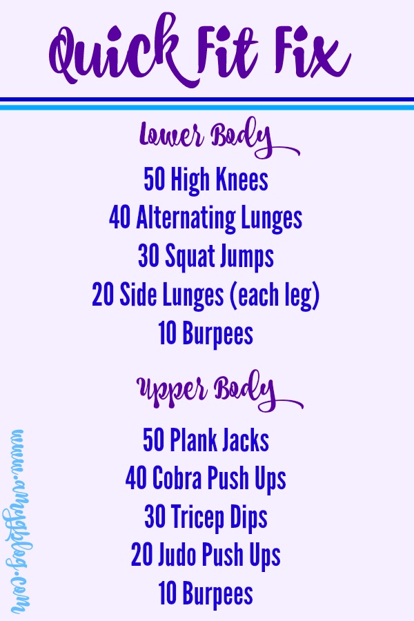 Quick Fit Fix - Amy's Balancing Act