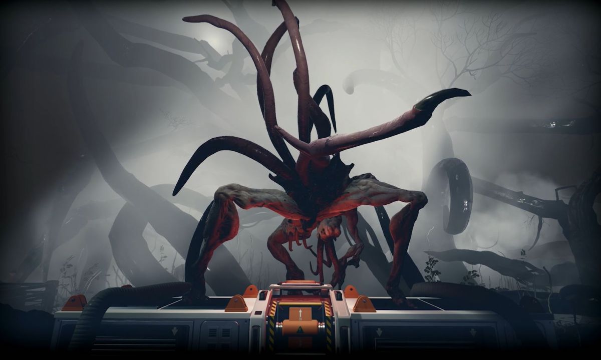 The Mist Tentacle Creature