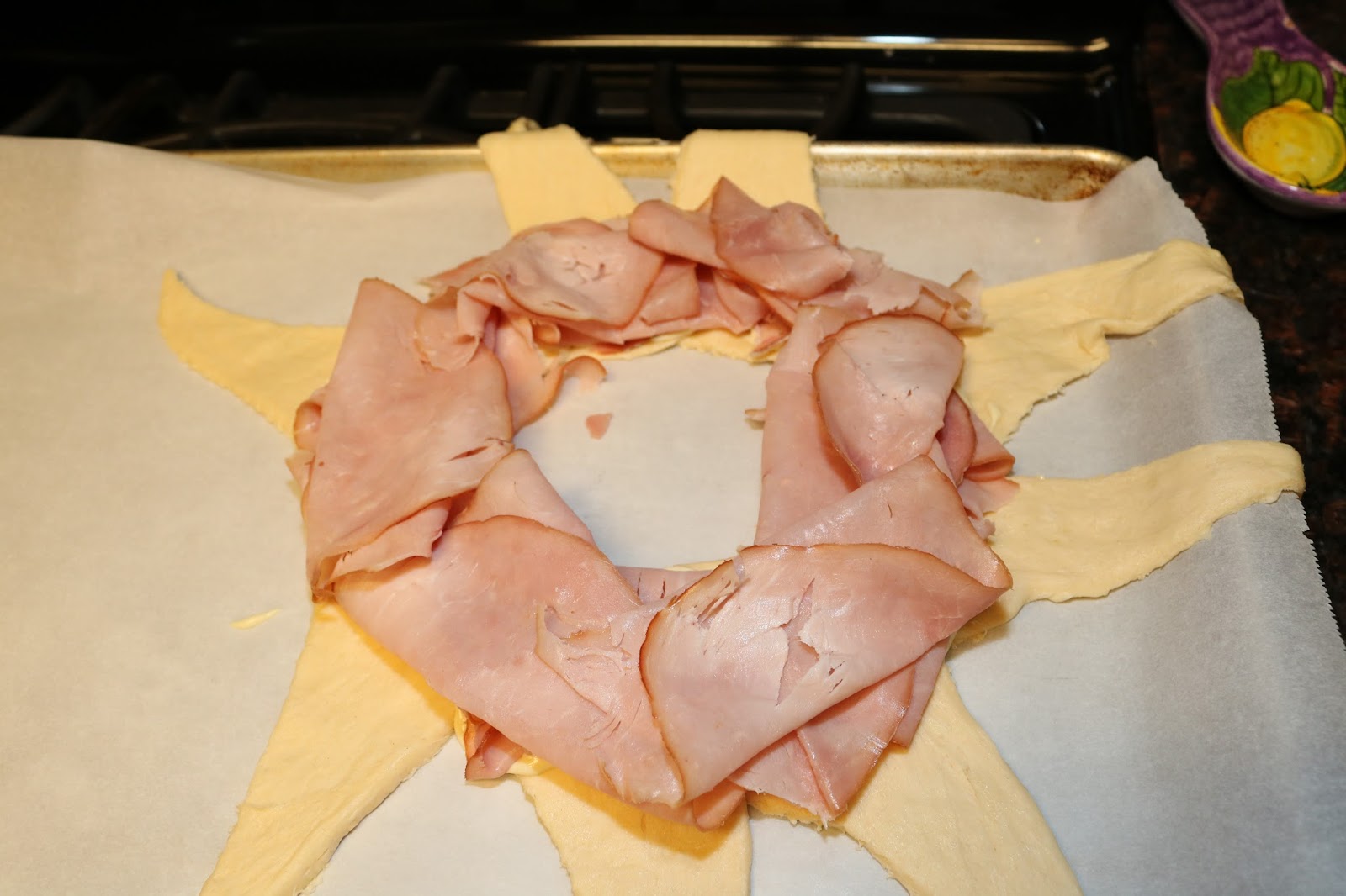 Michelle's Tasty Creations: Ham & Swiss Ring