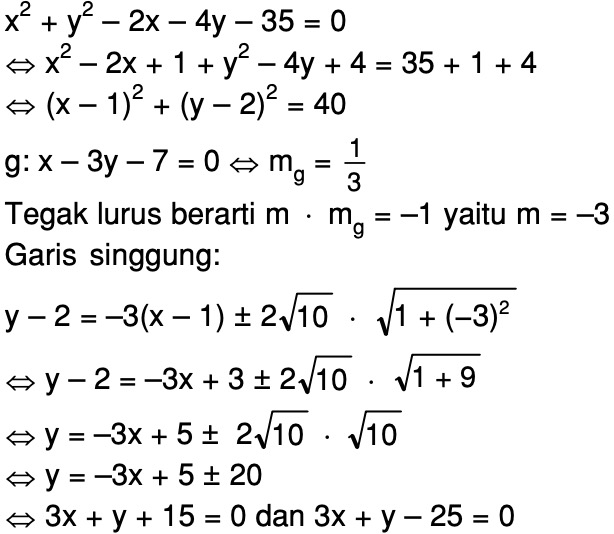 Persamaan Garis Singgung My XXX Hot Girl persamaan-garis-singgung-my-xxx-hot-girl