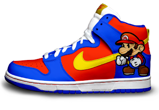 Nike Dunks Custom Design Sneakers : Nike Dunks Super Mario Bros Shoes ...