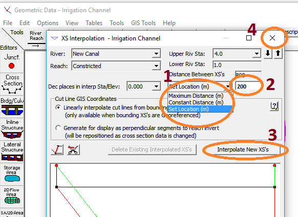 Hec-ras Tutorial: Geometric Data File