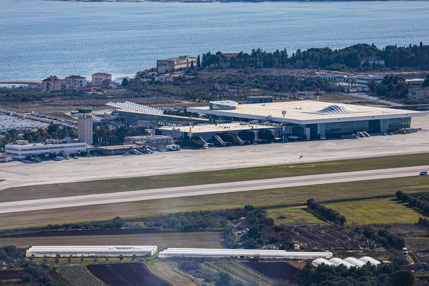 Split Airport runway undergoes overhaul