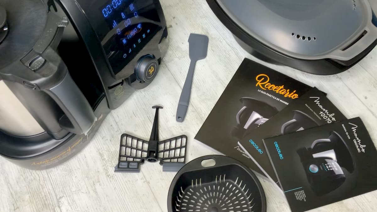 Opinión y prueba del robot Mambo 10070 y 10090 con APP y cocina guiada ...