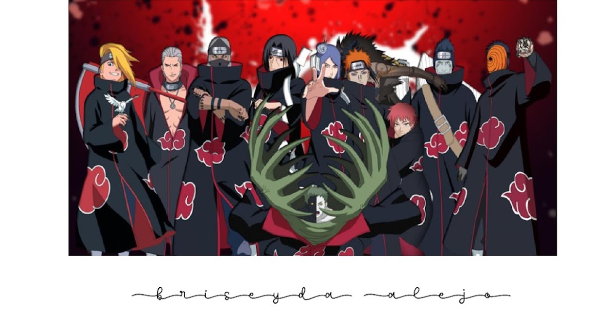 Plantillas inspiradas en Akatsuki