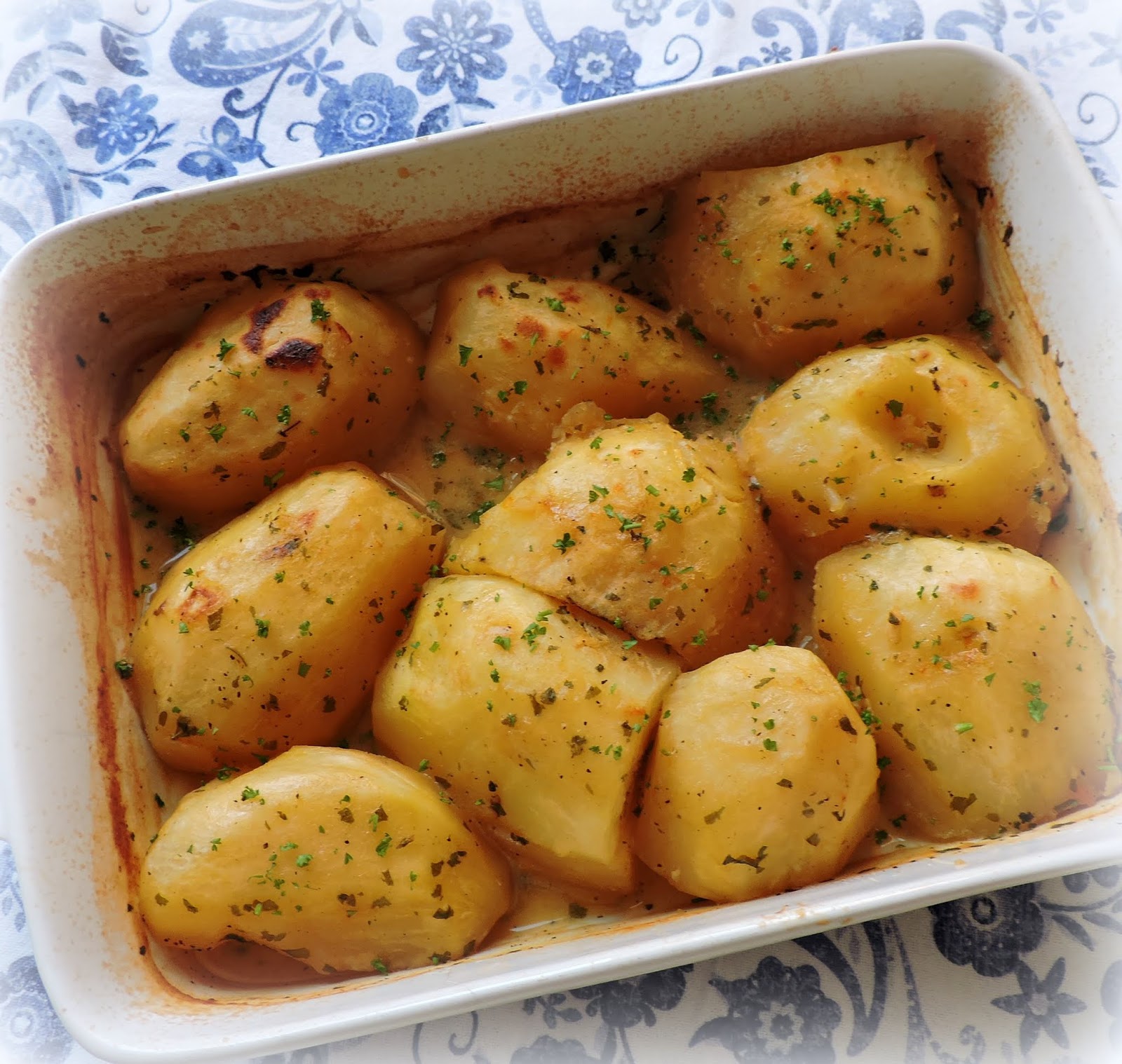 Oven Braised Potatoes | The English Kitchen