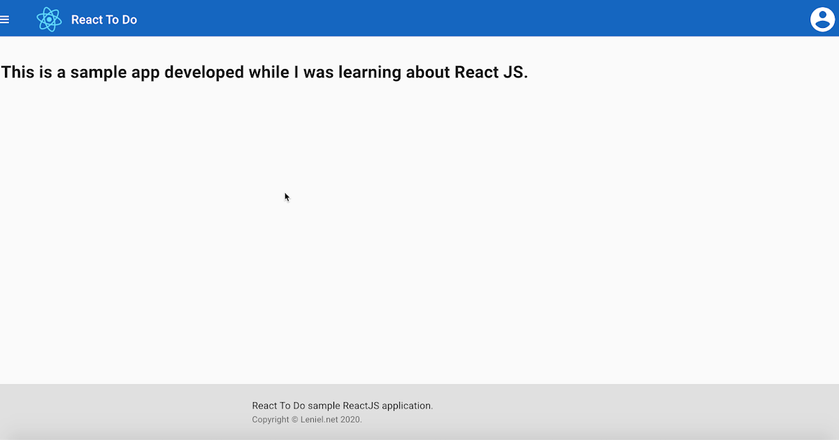 Leniel Maccaferris Blog Creating A Reactjs To Do Application With