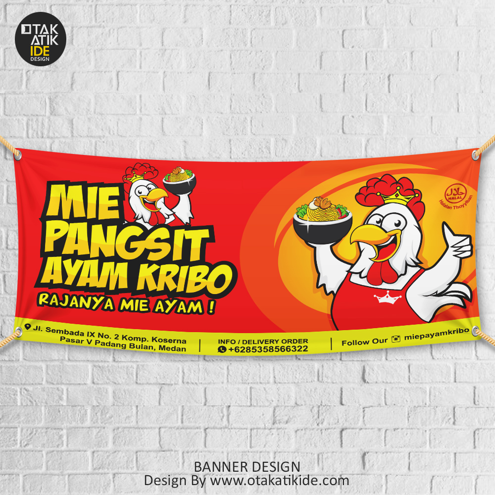 Jasa desain banner promosi - Otakatikide | Jasa Desain Logo, Jasa ...