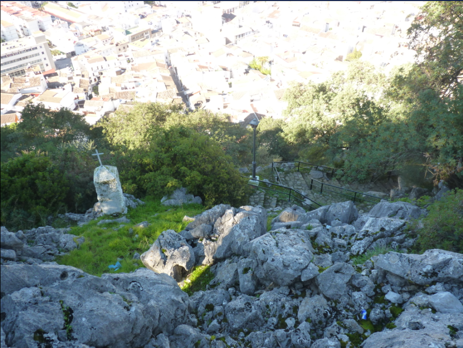 Ubrique en verde: El Calvario de Ubrique