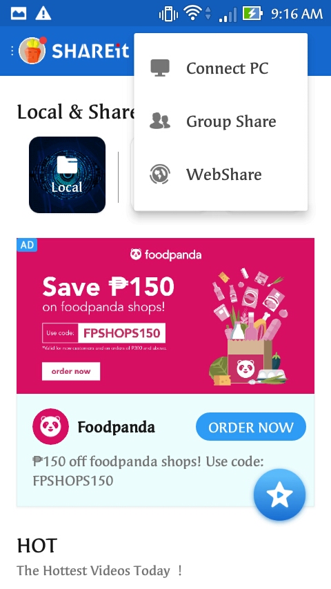 How to Control PowerPoint Presentation using Phone thru Shareit