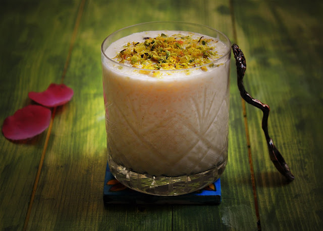 Lebanese Style Riz B Haleeb Recipe - Rice Pudding With Pistachios ...