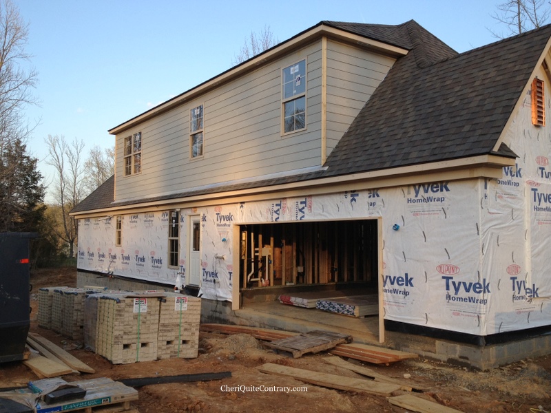 Cheri Quite Contrary: House Building - Framing