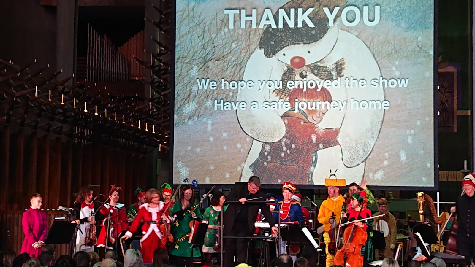The Snowman Live 2019 at Coventry Cathedral 2019 **AD** ~ THIS IS WHERE ...