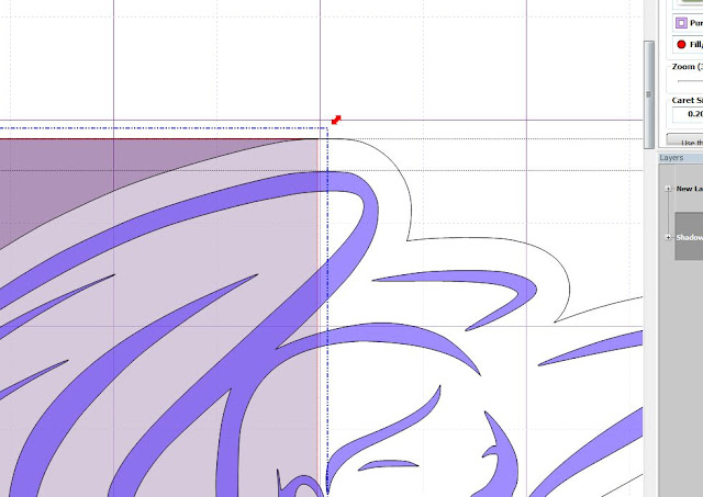 Paper crafting with Nelda: Tutorial: Shaped Edge card with cut-outs