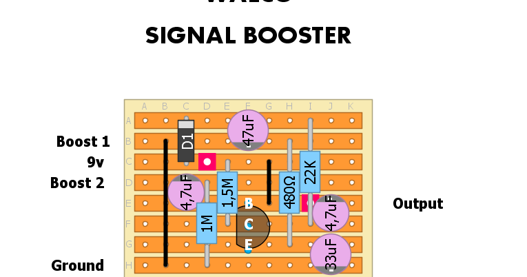 Dirtbox Layouts: Walco Signal Booster