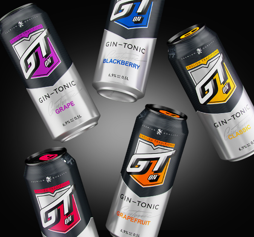 GT Cocktails – Packaging Of The World