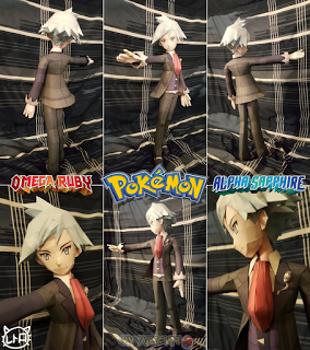 Pokemon Steven Stone Papercraft | Papercraft Paradise | PaperCrafts ...