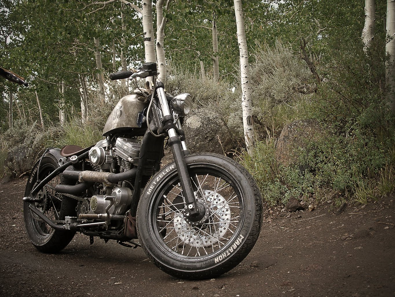Charlie Horse: My hard-tail custom sportster bobber