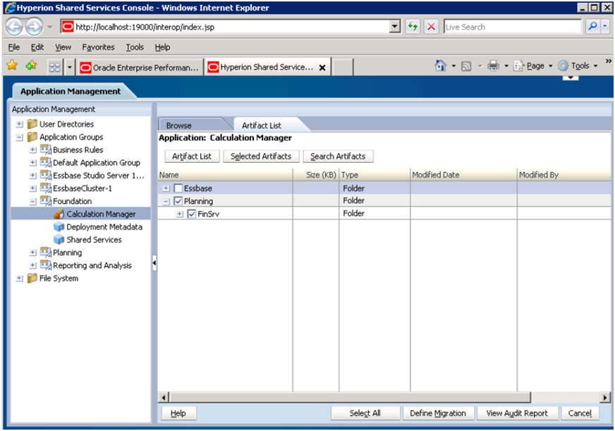 Everything Hyperion: Hyperion Life Cycle Management: A migration tool