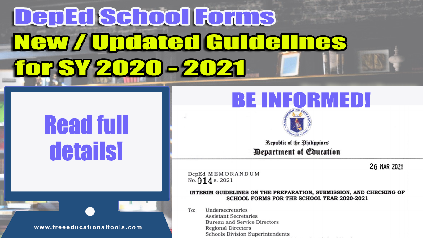 DepEd School Forms New Modified Guidelines SY 2020 2021 deped-school-forms-new-modified-guidelines-sy-2020-2021