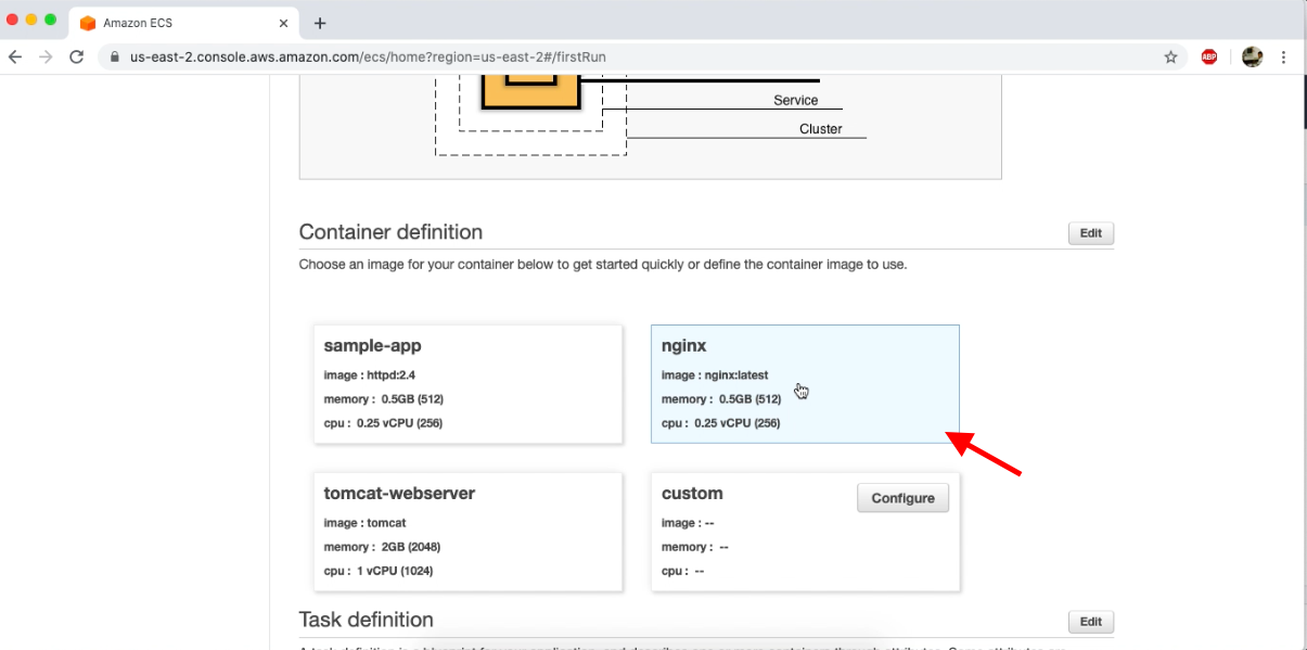 AWS - Create An Nginx Container Using Fargate